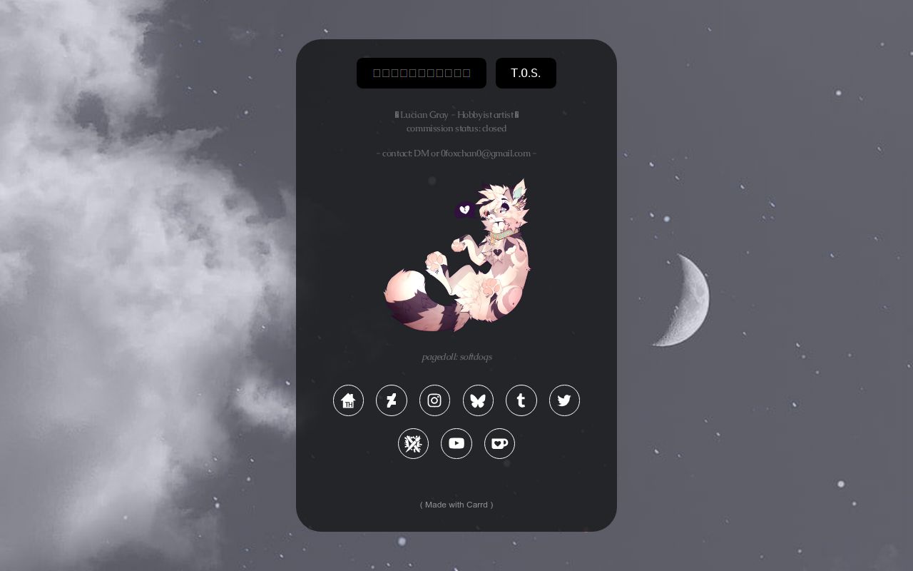 Commissions Main Page